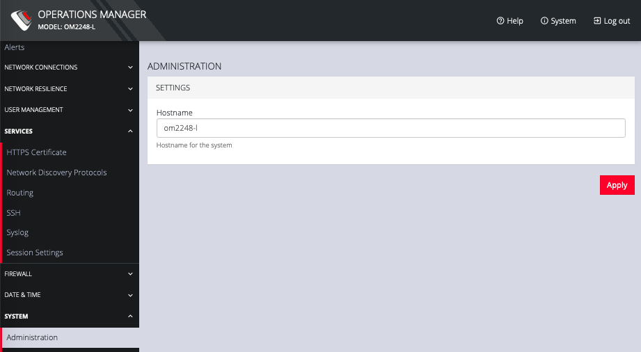 5. CONFIGURE Menu
